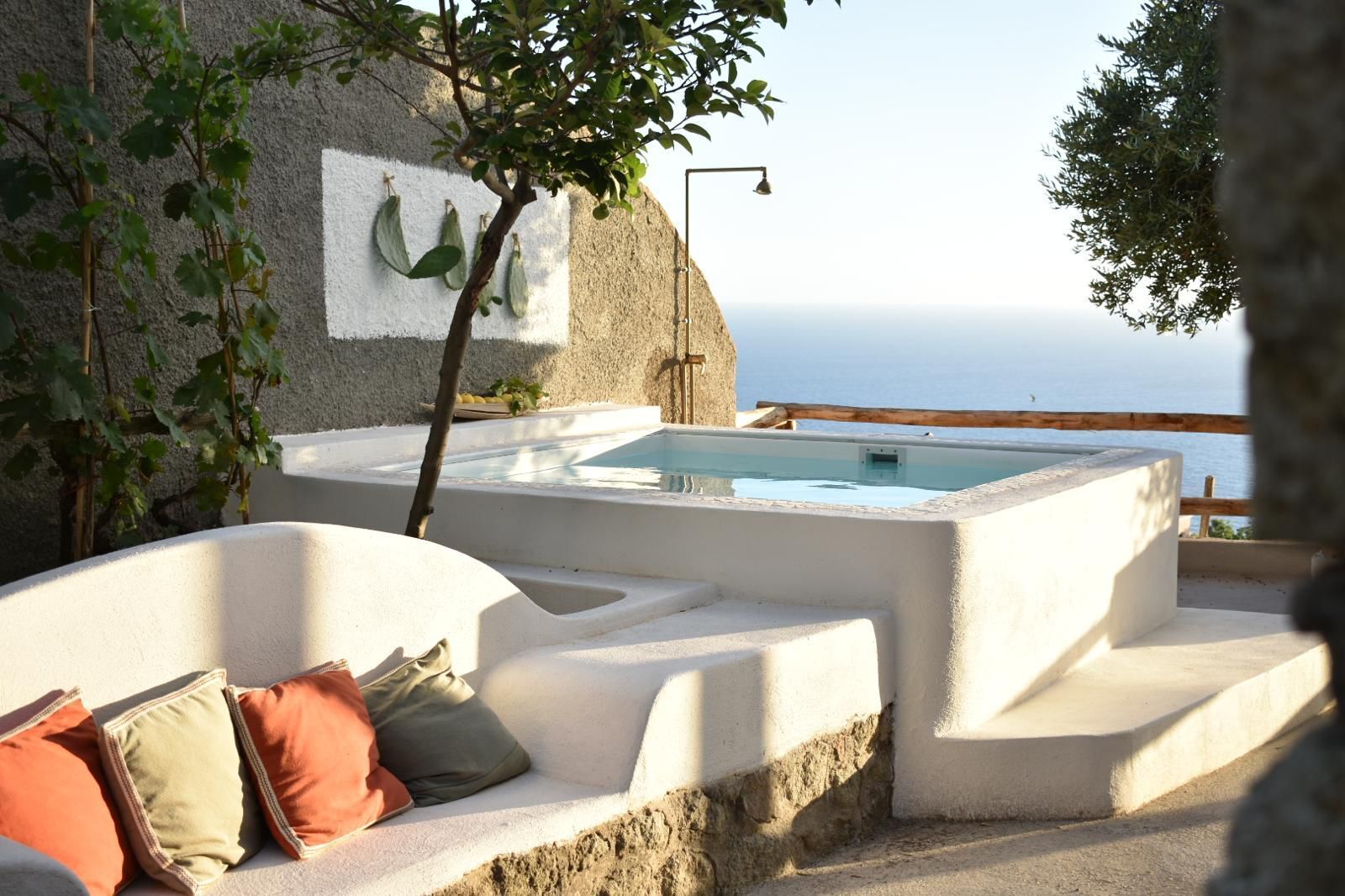 Quarto casal premium, vista para o mar | Terraço/pátio