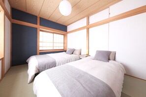 Villa, 2 quartos | Wi-fi grátis, roupa de cama fornecida 