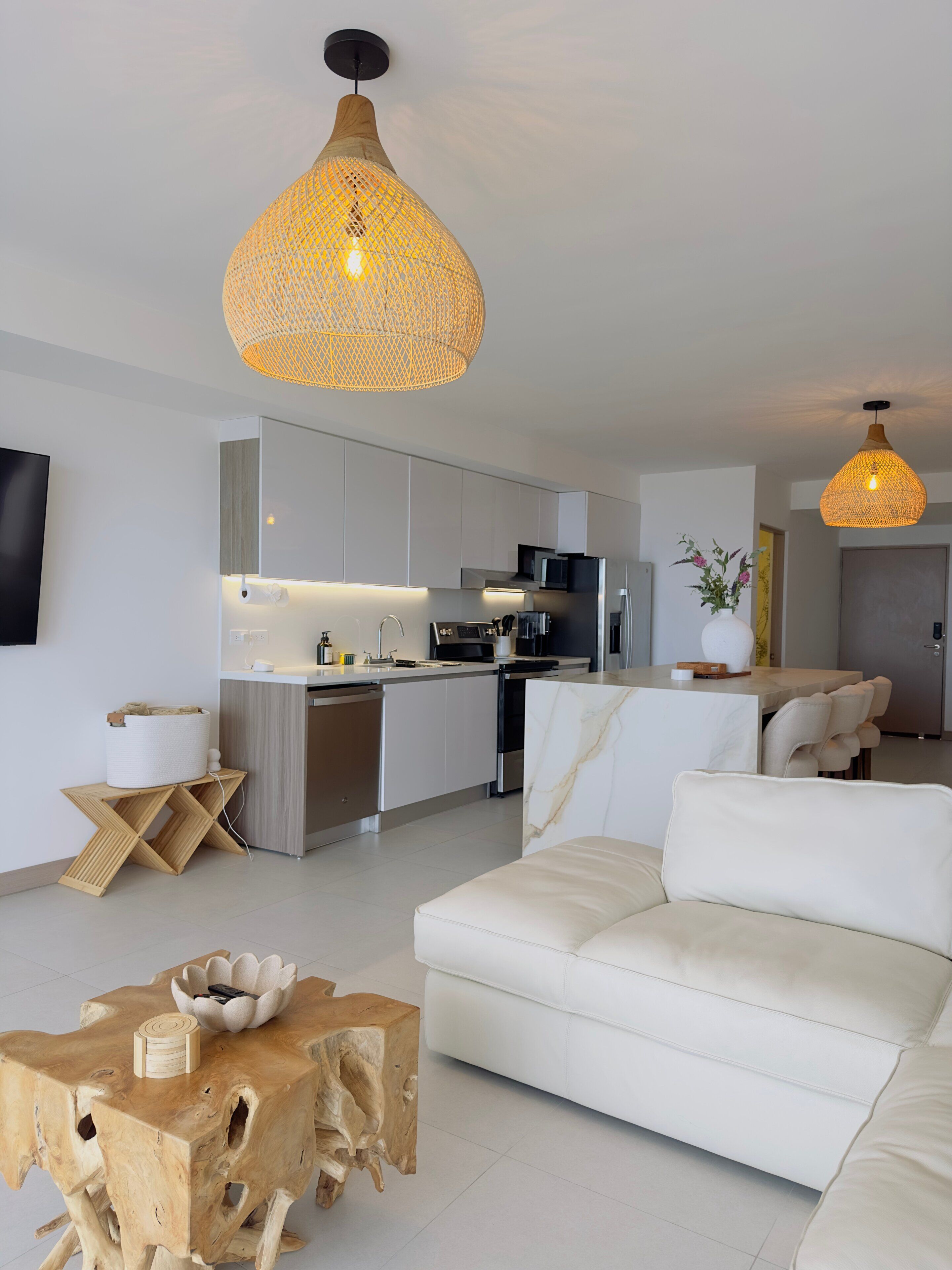 Apartamento, várias camas (Mar a Mar 1201) | Sala de estar