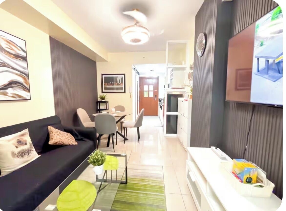 Cozy 1-bedroom Apartment A Relaxing And Sweet Design In Pasay City With Ac - Manila