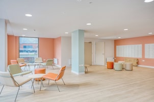 Sala de estar do lobby