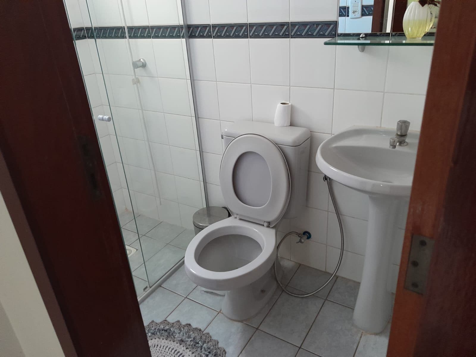 Apartamento, varanda, Vista para a cidade | Casa de banho | Um secador de cabelo, toalhas fornecidas, sabão, champô 