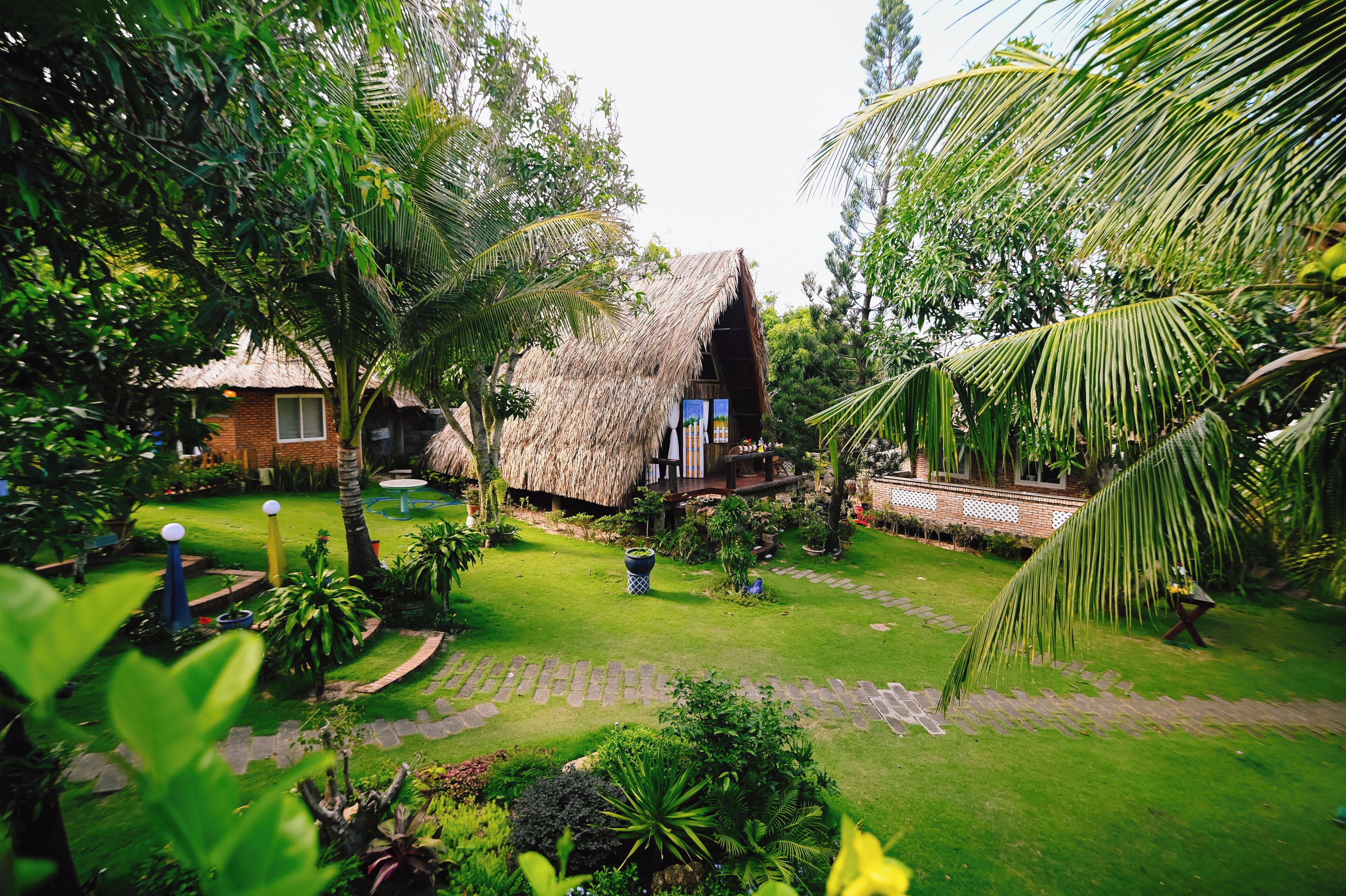 Bungalow Standard, vista para o pátio | Vista para o jardim