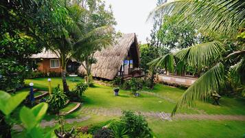 Bungalow Standard, vista para o pátio | Vista para o jardim