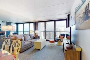 Modern & affordable beach condo with pools, gym, tennis, sauna ...