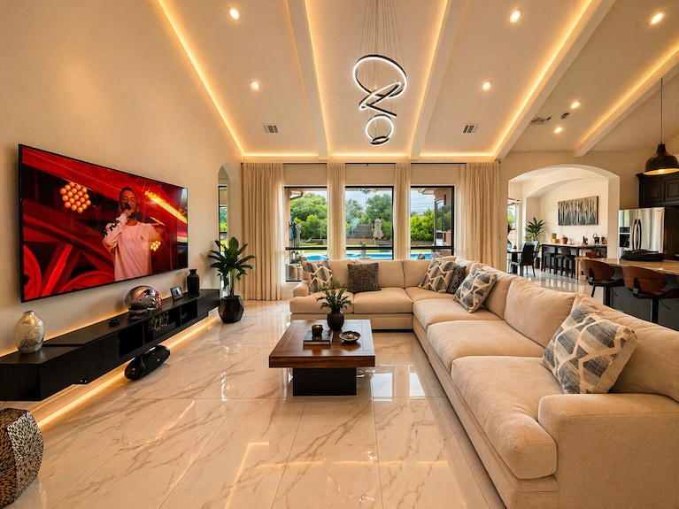 Luxury Estate W/ Pool, Jacuzzi, Theater & Guest House - Georgetown, TX