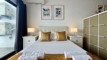 Roupa de cama fornecida