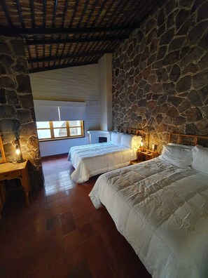 Cabana de Madeira Standard, varanda, vista para o jardim | Wi-fi grátis 