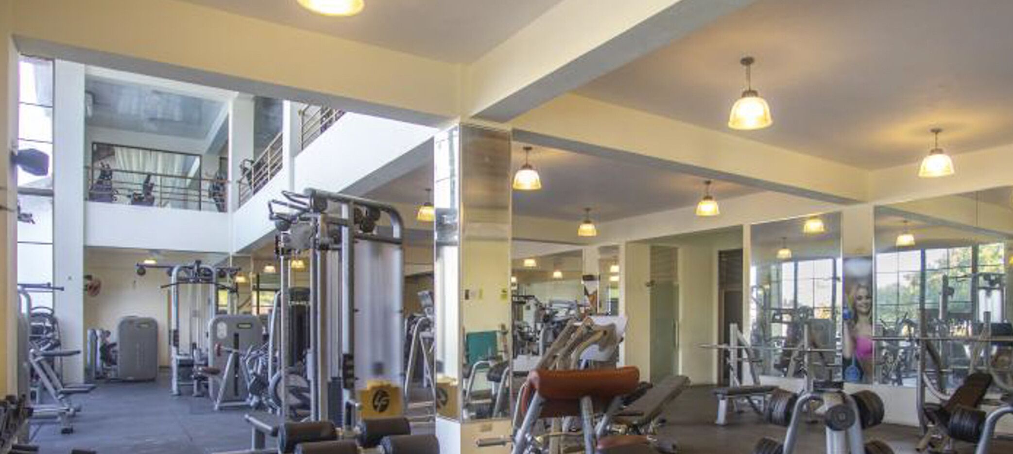 Casa, 2 quartos, acessível, pátio | Estúdio de fitness