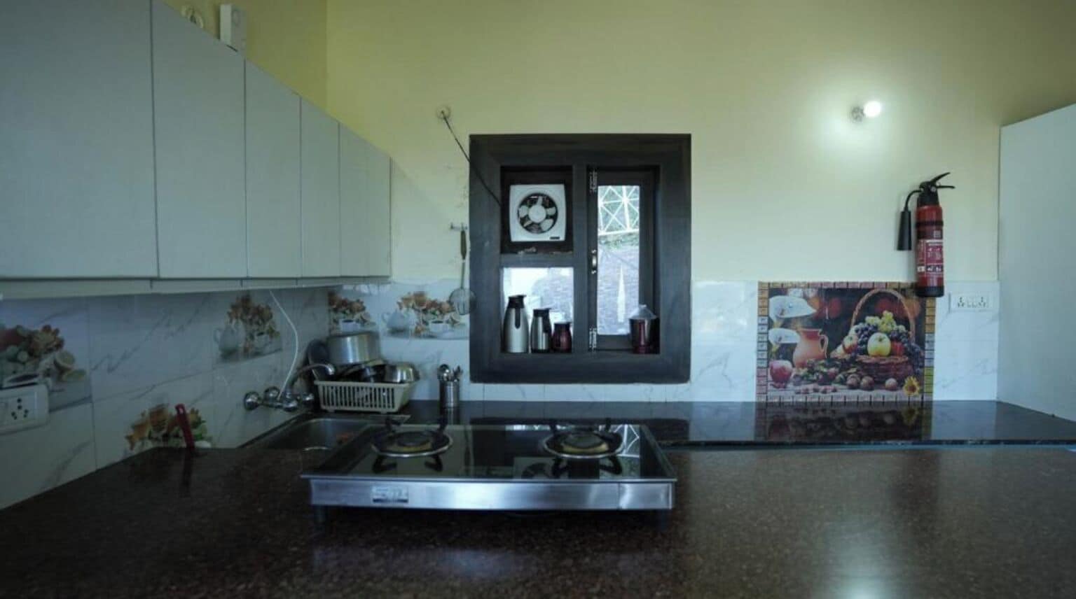 Villa, vista para a montanha | Cozinha privada