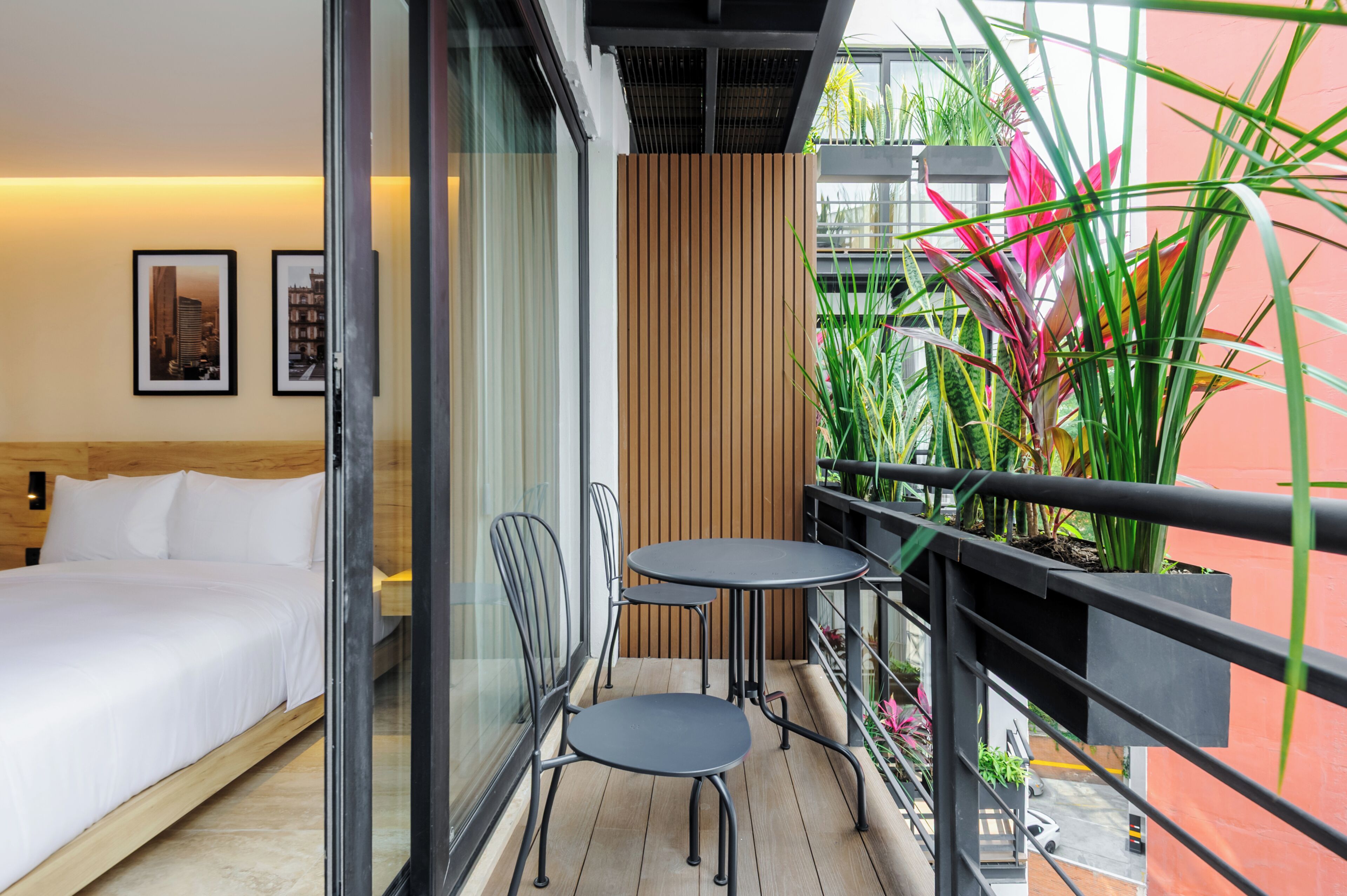 Loft de Luxo, ar condicionado | Varanda