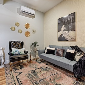 Loft Clássico, Vista para a cidade | Sala de estar