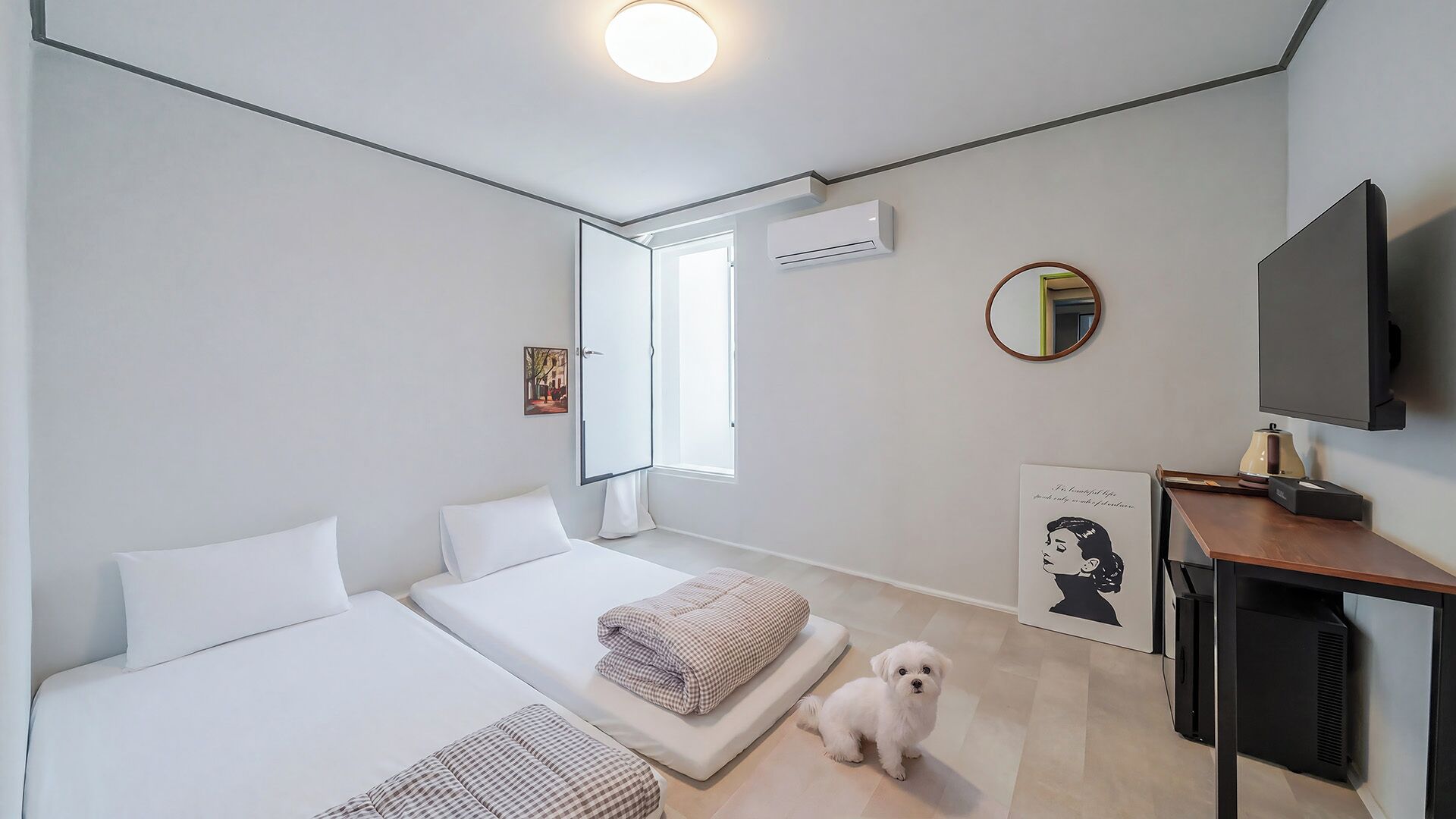 Quarto básico, 1 quarto (206 (Mountain View, Pet-Friendly)) | 1 quarto, Wi-Fi de cortesia