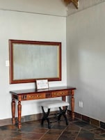 Quarto casal ou duplo superluxo, varanda, vista para o jardim | Parte interna