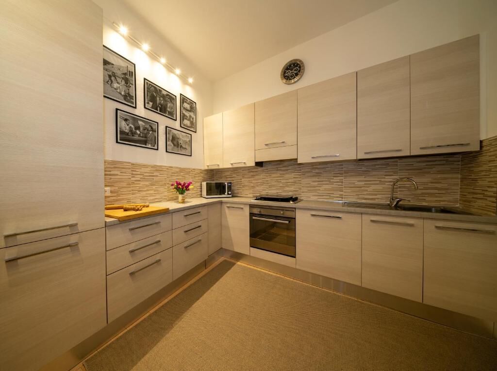 Apartamento de Luxo, varanda, Vista para a cidade | Cozinha privada