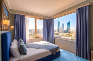 Quarto casal, vista para a cidade | Wi-Fi de cortesia