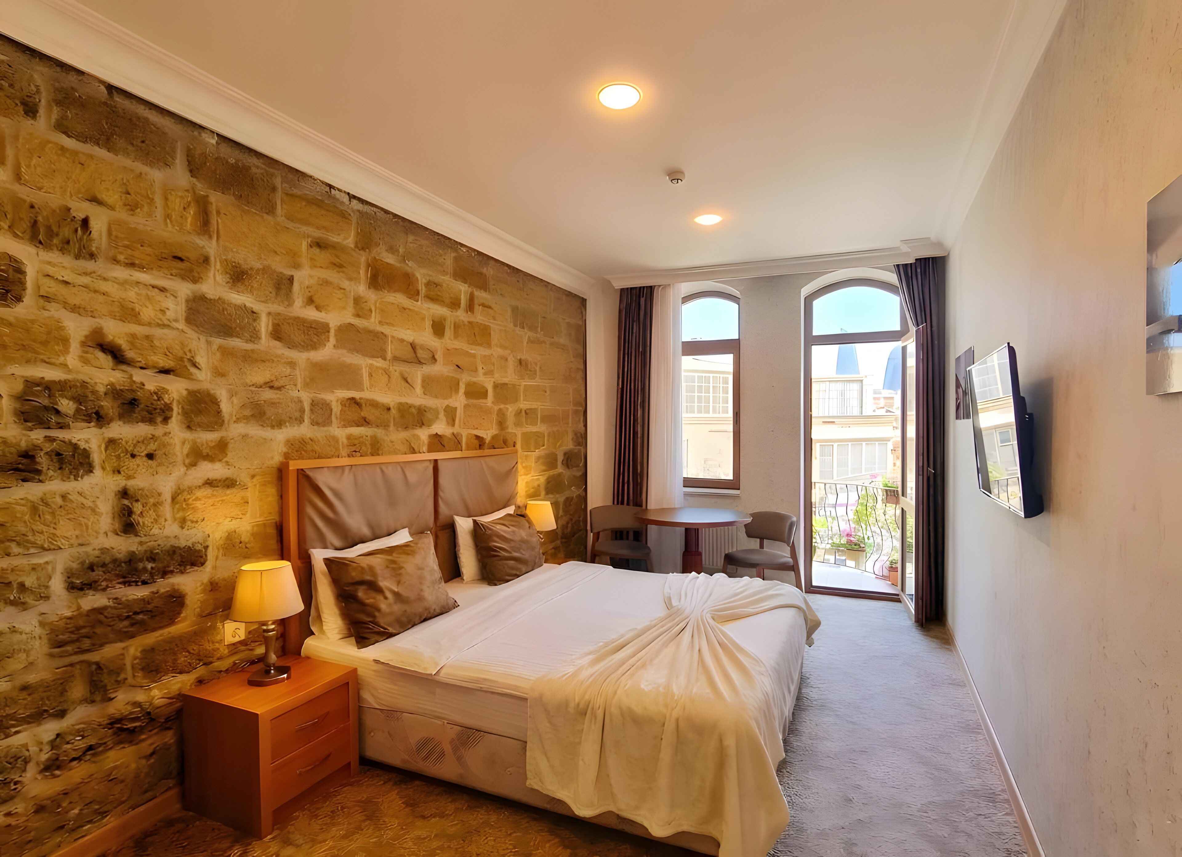 Quarto Duplo, Vista para a cidade | Wi-fi grátis 