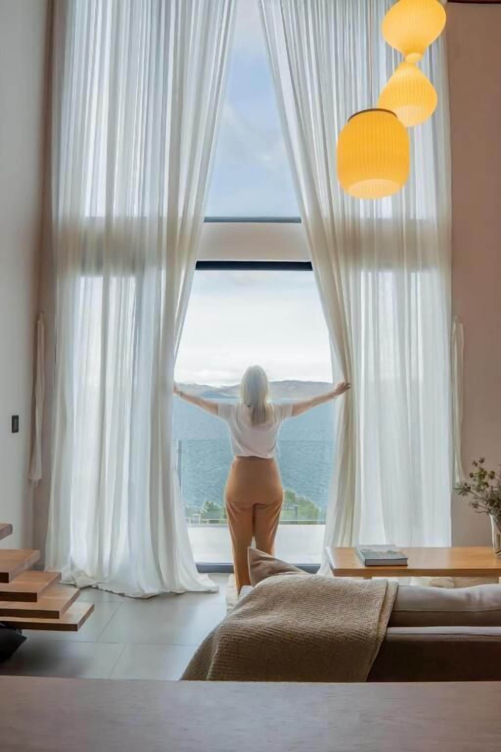 Chalé Deluxe, varanda, vista para o canal | Interior