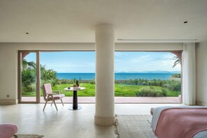 Suite Signature, vista para o oceano | Secretária, secretária adequada para computadores portáteis 