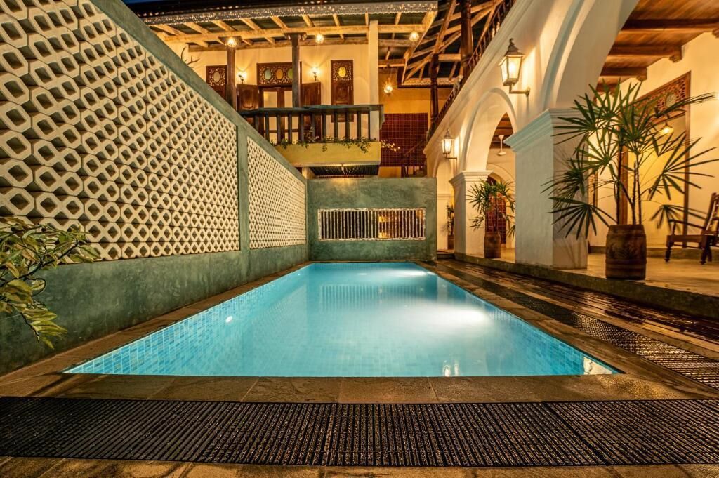 Estúdio clássico, sacada, vista para o jardim | Piscina