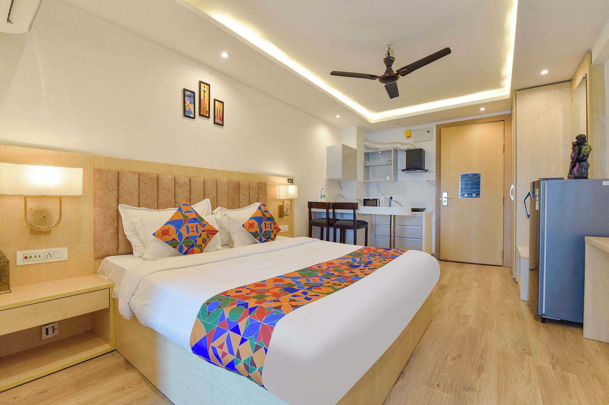 Suite de Luxo | Lençóis de algodão egípcio, roupa de alta qualidade, cofre no quarto 