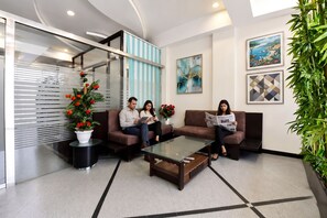 Sala de estar do lobby