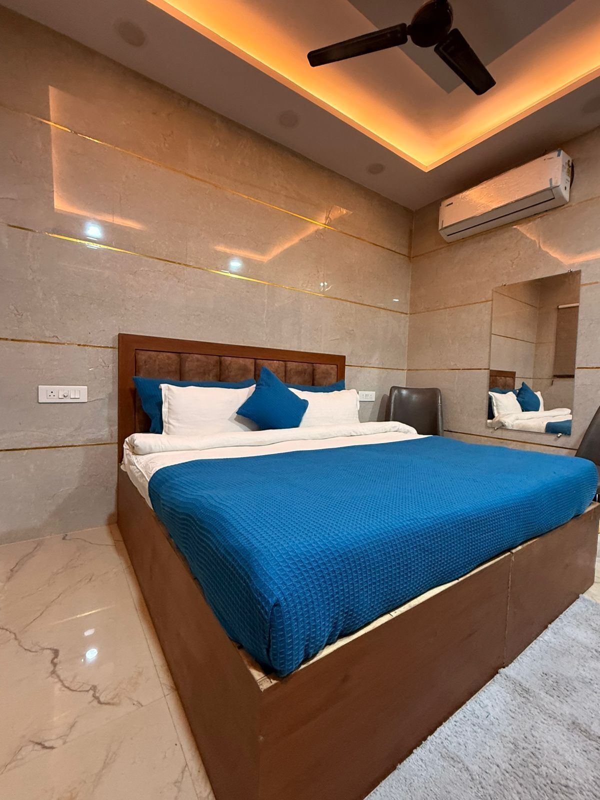 Quarto Duplo Deluxe | Secretária, ferro/tábua de engomar, Wi-fi grátis 