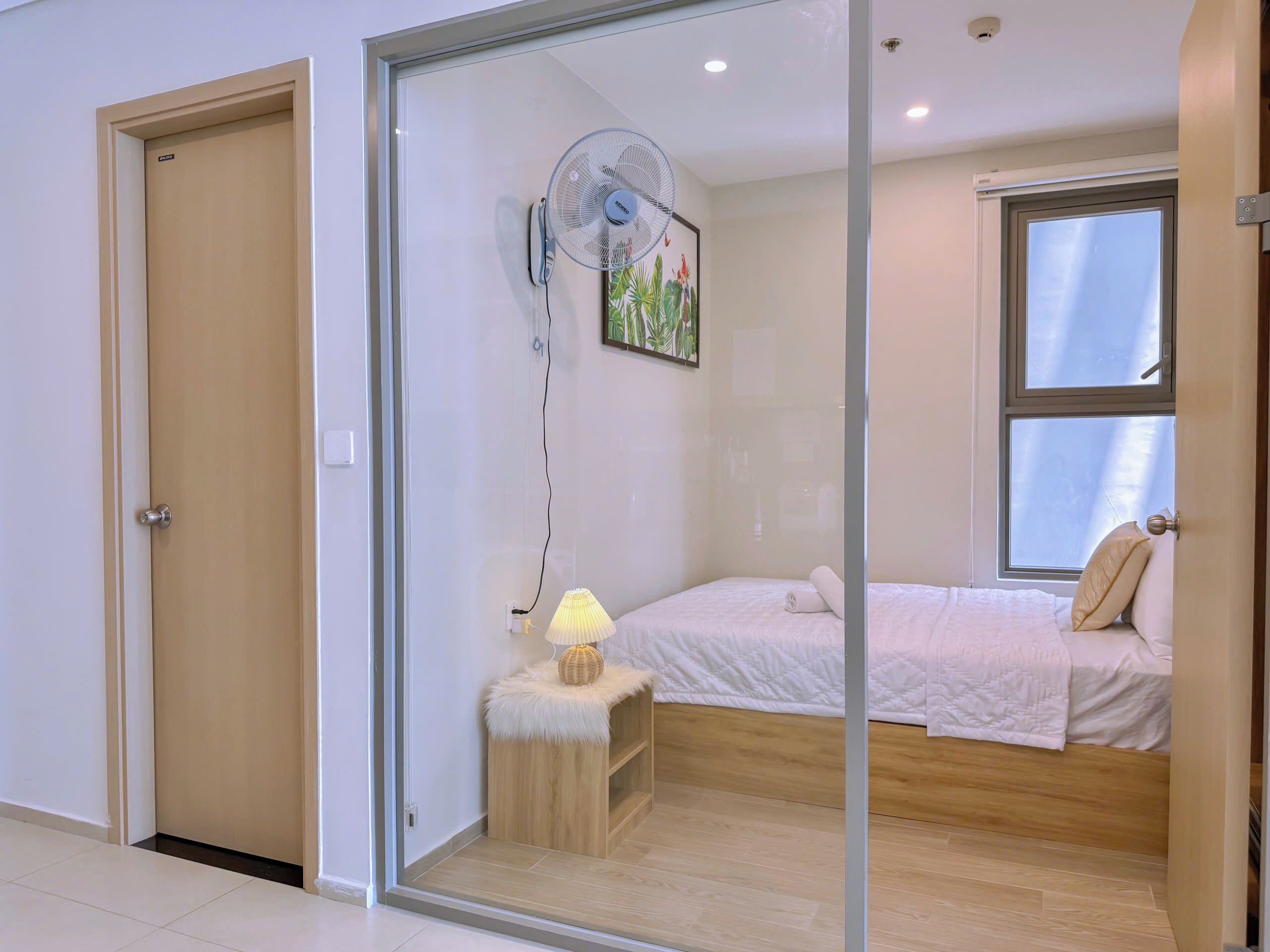 Apartamento Familiar, varanda | Cortinas/cortinados opacos, ferro/tábua de engomar, Wi-fi grátis 