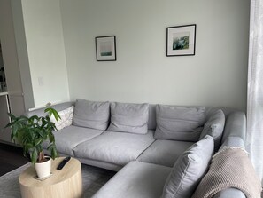 Quarto de Luxo, Vista para a cidade | Sala de estar