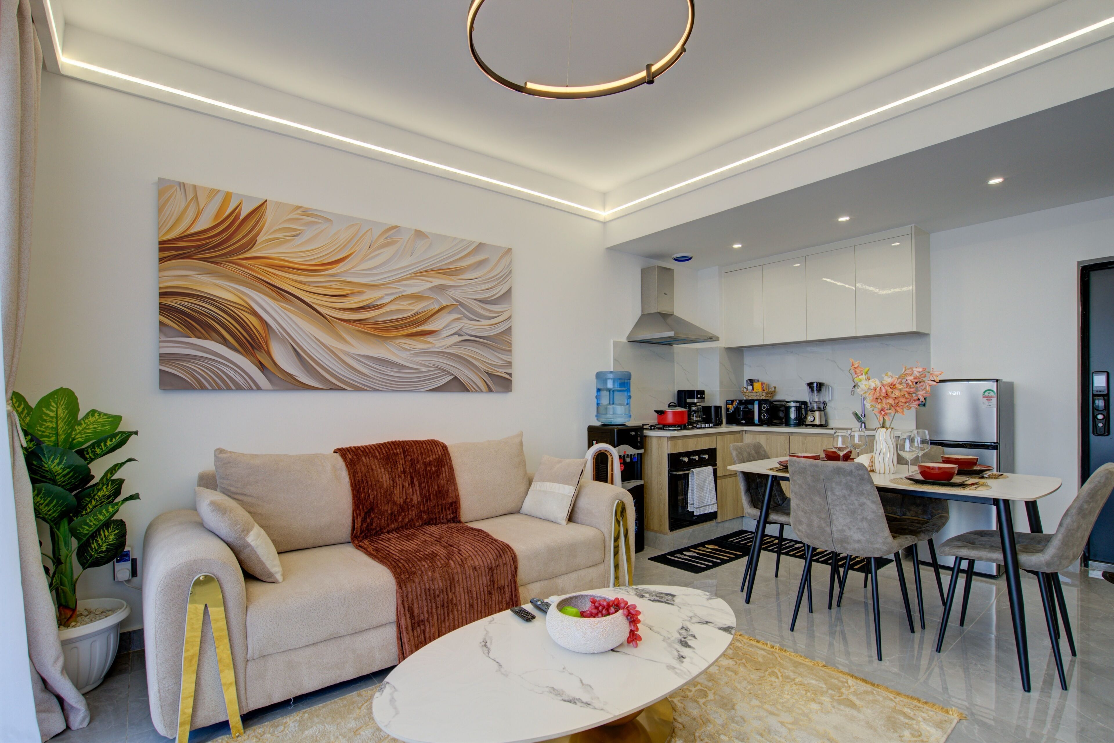 Apartamento, 1 quarto | Sala de estar