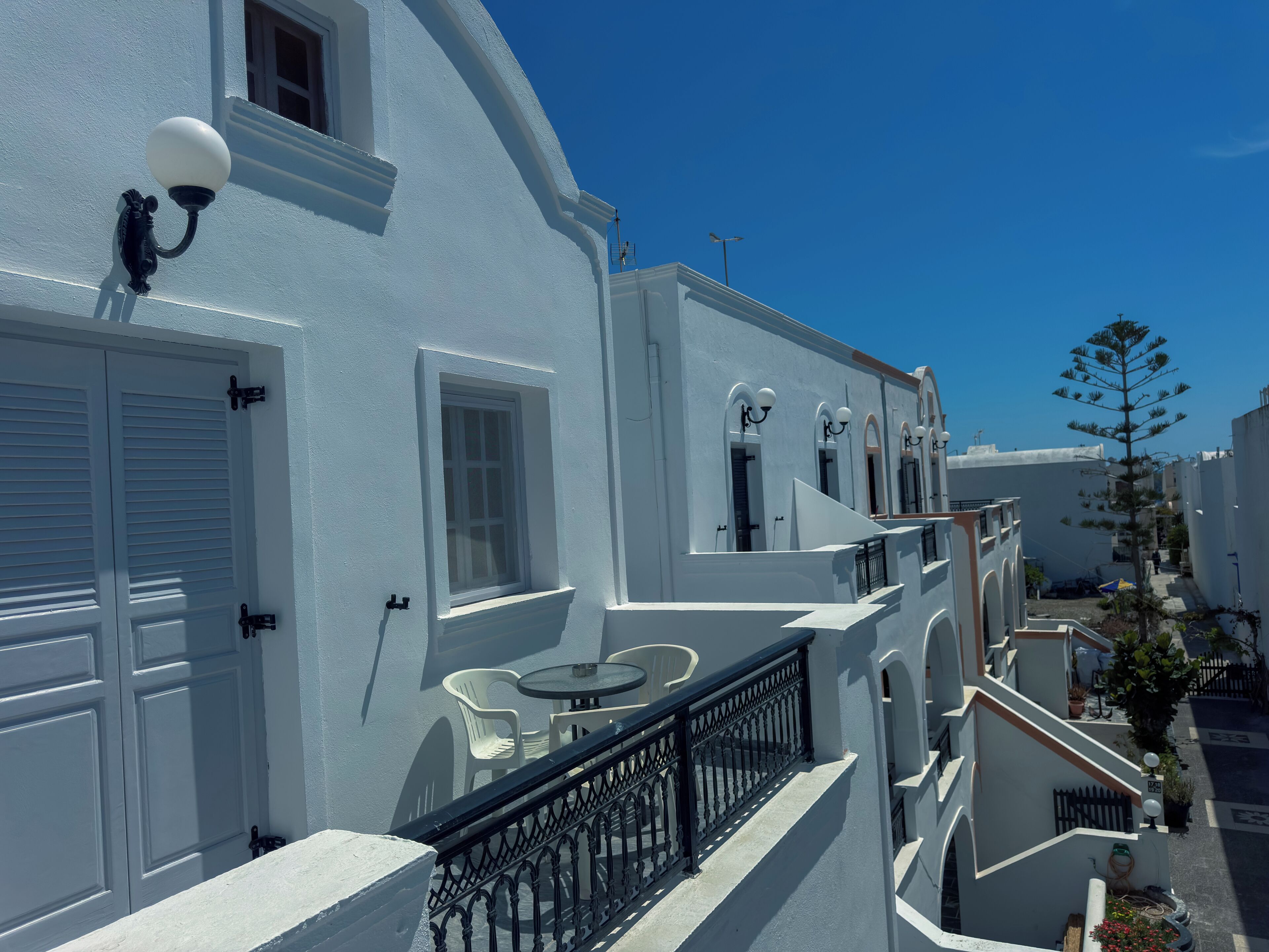 Quarto Triplo Júnior, varanda, vista para a montanha | Terraço/pátio interior