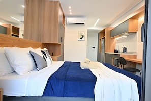 Apartamento Deluxe | Ferro/tábua de engomar, Wi-fi grátis 