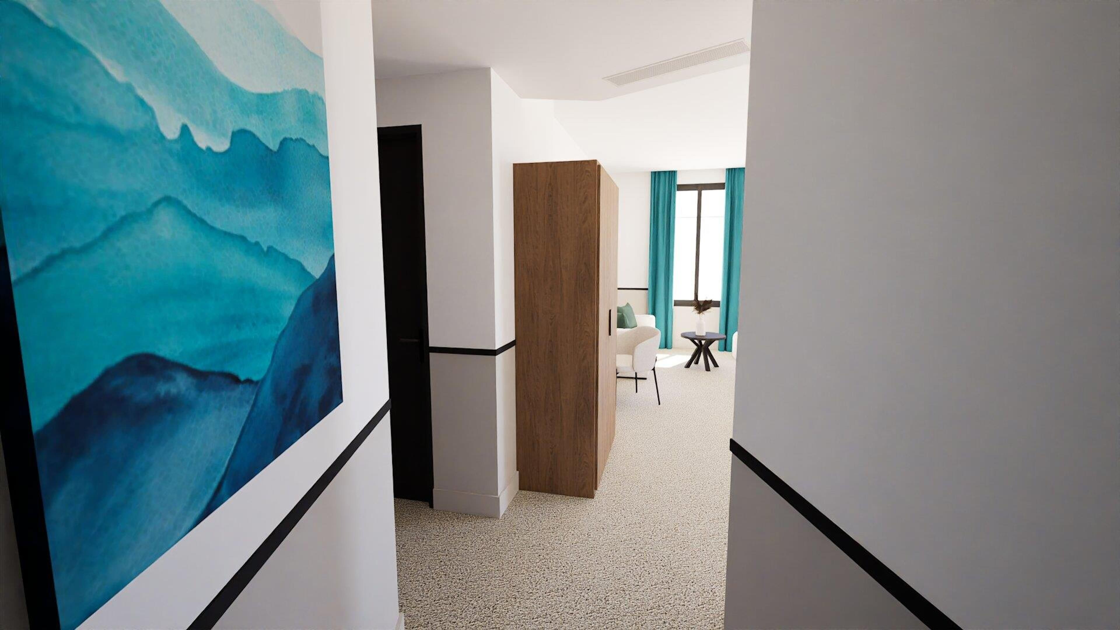 Quarto Premium | Cofre no quarto, roupa de cama fornecida 