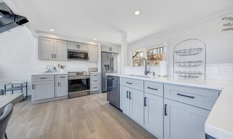 Casa, várias camas, pátio (LAKE Chez At At) | Cozinha privada