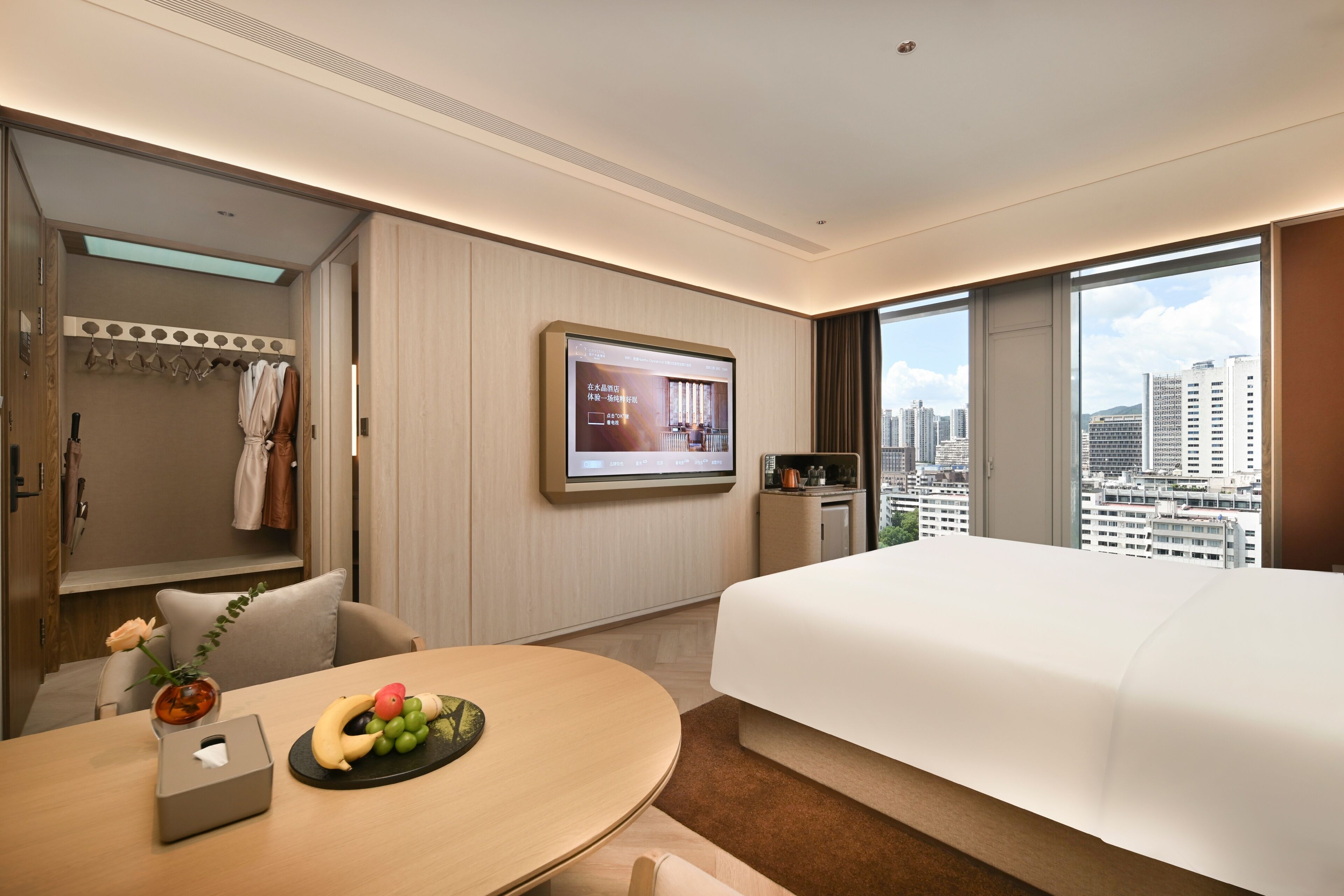 Quarto solteiro superior, vista para a cidade | Vista para a cidade