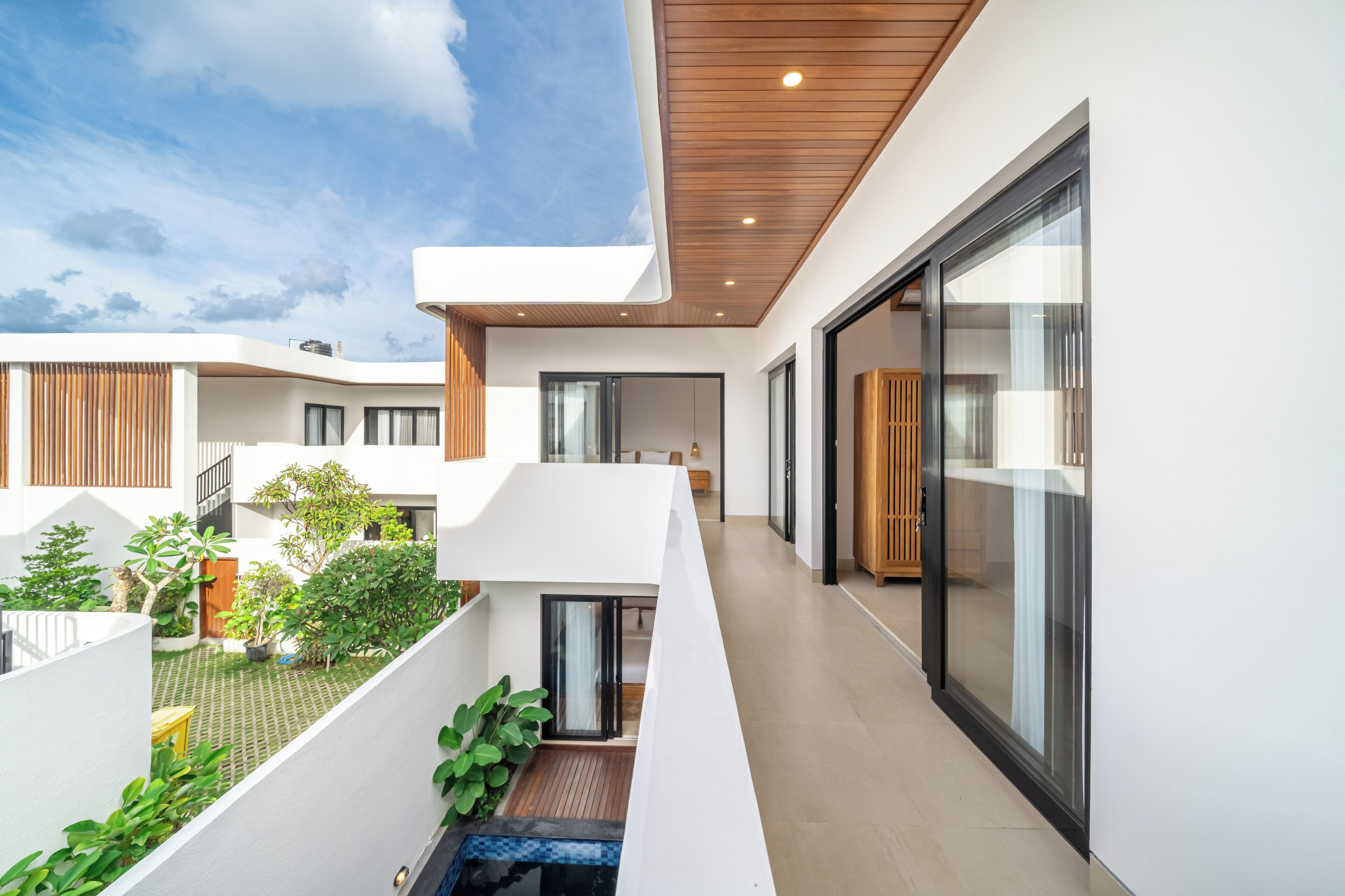 Villa Nobre, 5 quartos, vista para a piscina | Vista do quarto