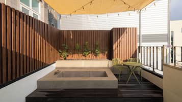 Suite de Luxo, varanda, Vista para a cidade | Terraço/pátio interior