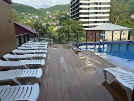 Piscina externa sazonal