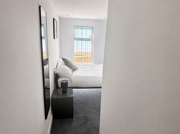 Quarto Duplo Superior, vista para a praia | Lençóis de algodão egípcio, roupa de alta qualidade
