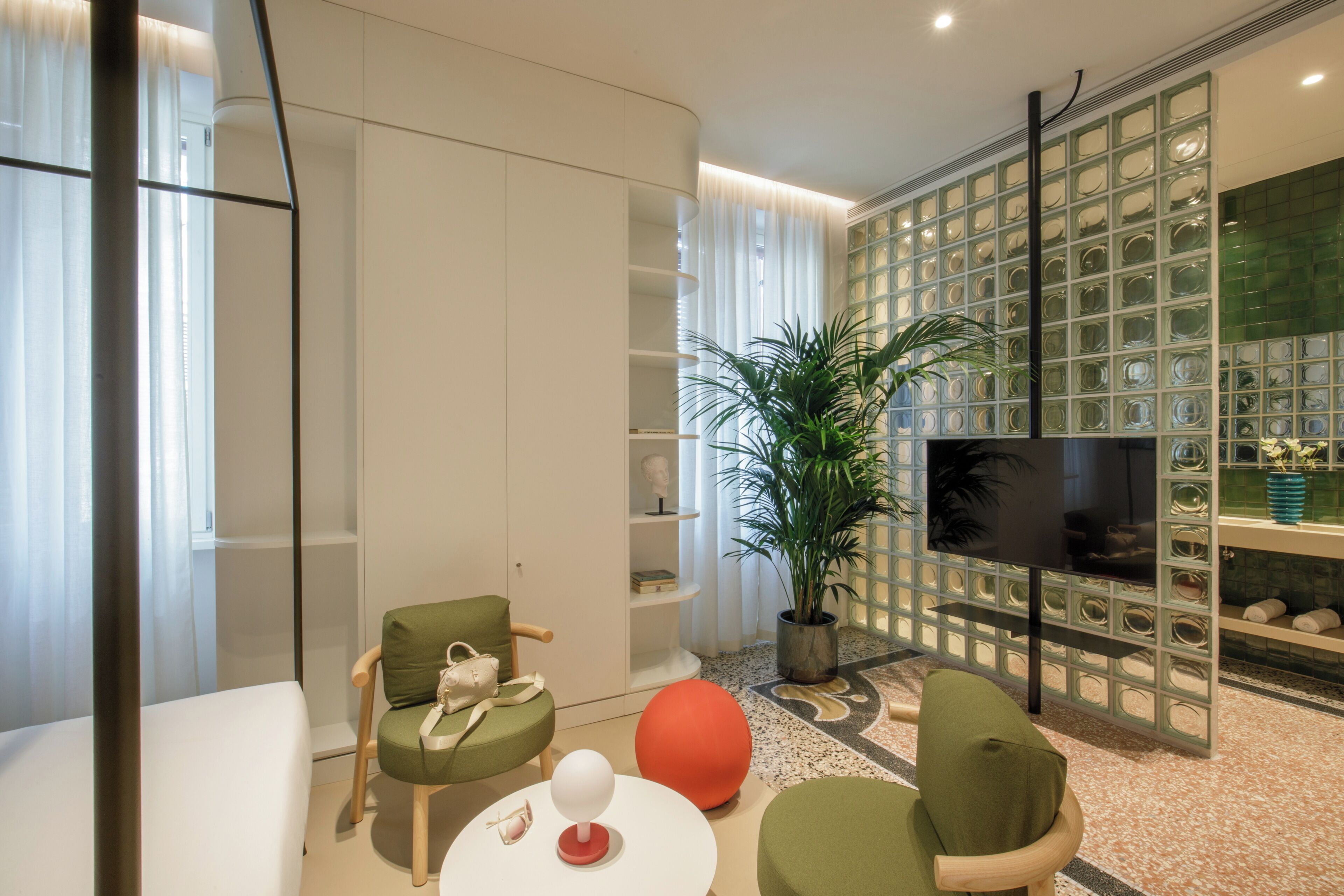 Quarto Duplo Deluxe, vista para o pátio | Spa