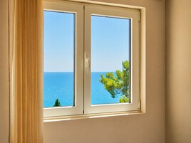 Penthouse Deluxe, terraço, vista para o mar | Vista do quarto