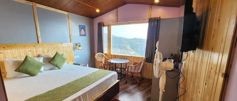 Quarto casal luxo, vista para a cidade | Vista do quarto