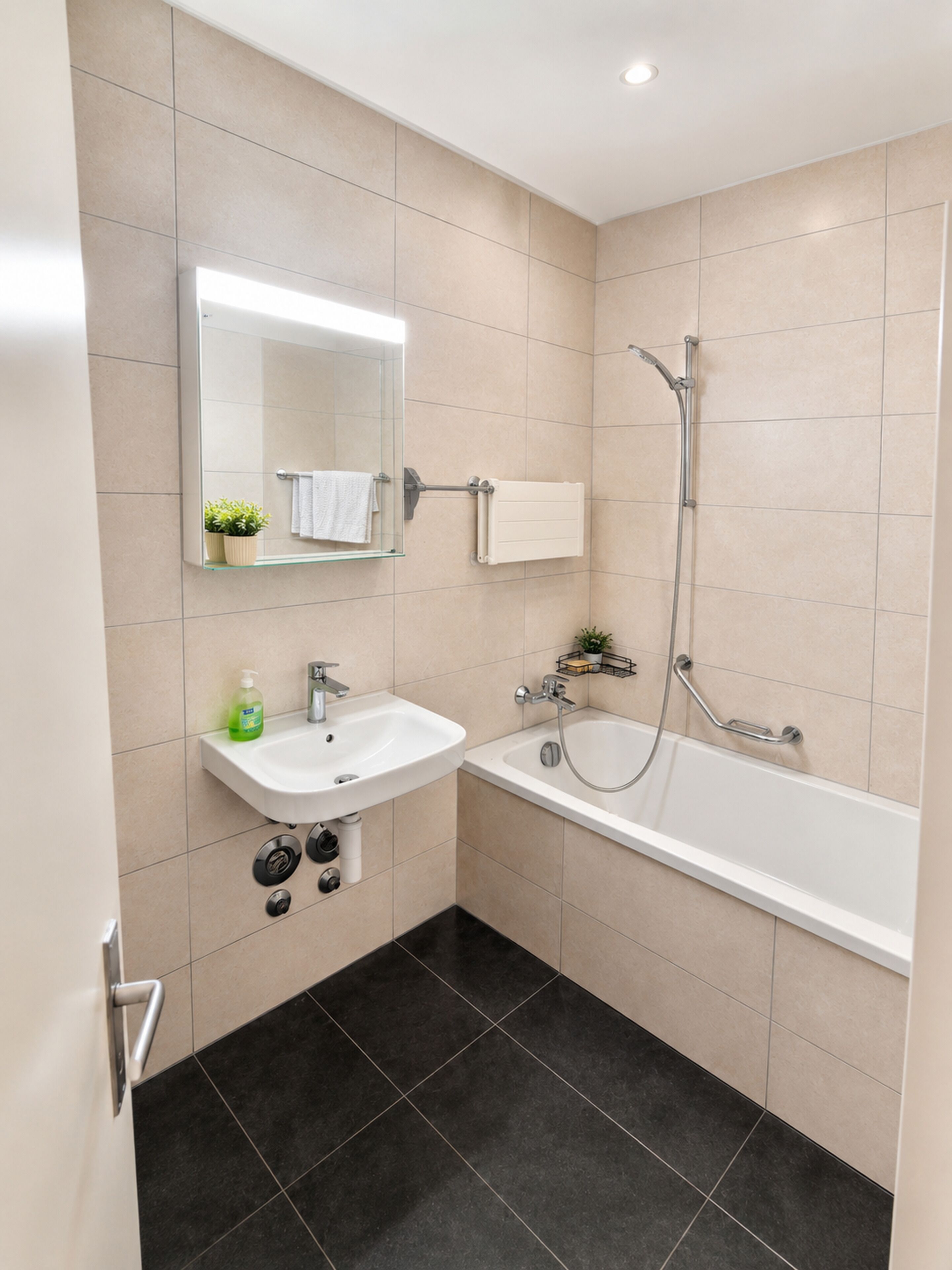 Apartamento, 1 quarto, acessível | Banheiro