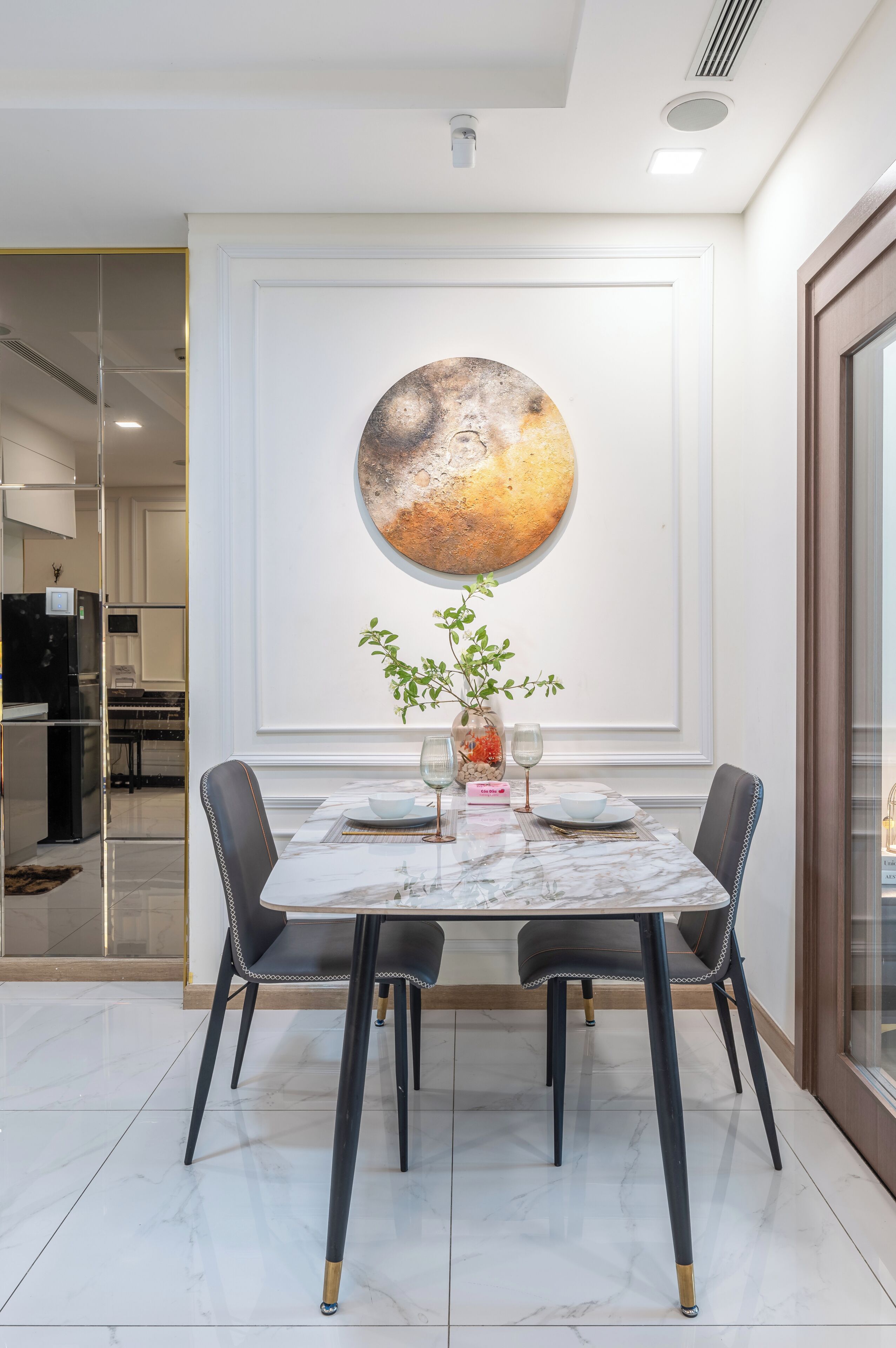 Apartamento luxo, 1 quarto, vista para a cidade | Opções para refeição