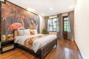 Vila, vista para o pátio | Wi-Fi de cortesia, roupa de cama