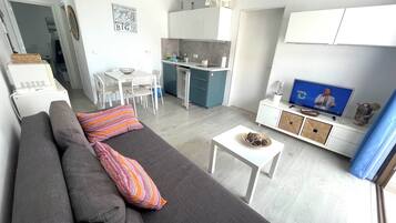Apartamento, 1 quarto, para fumantes, terraço | Sala de estar