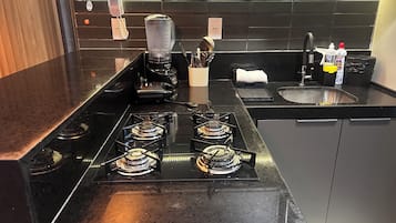 Estúdio Deluxe | Cozinha privada