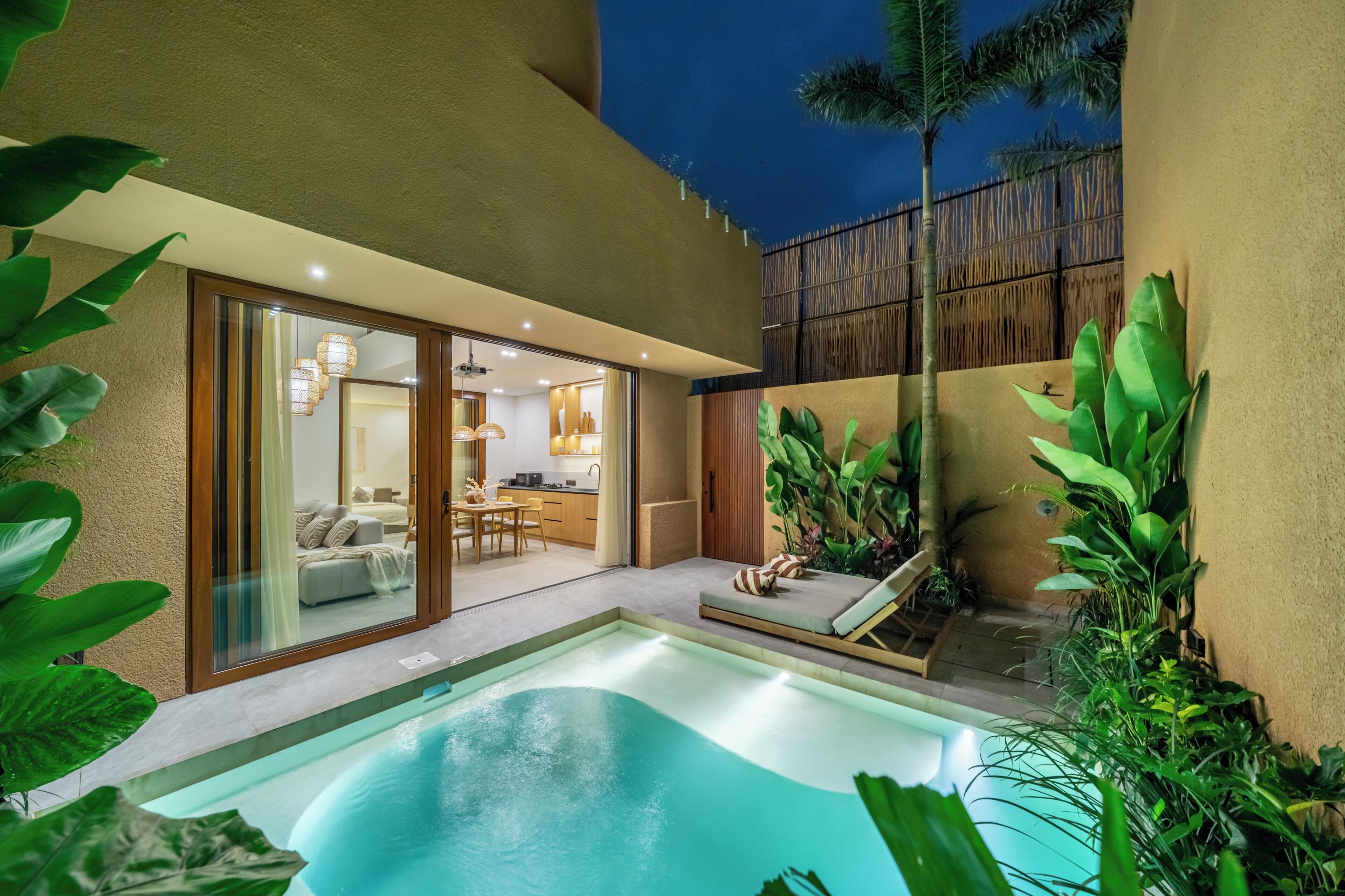 Villa Premium, 2 quartos, vista para a piscina | Piscina privativa