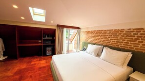 Quarto Duplo Superior | Lençóis italianos Frette, roupa de alta qualidade 