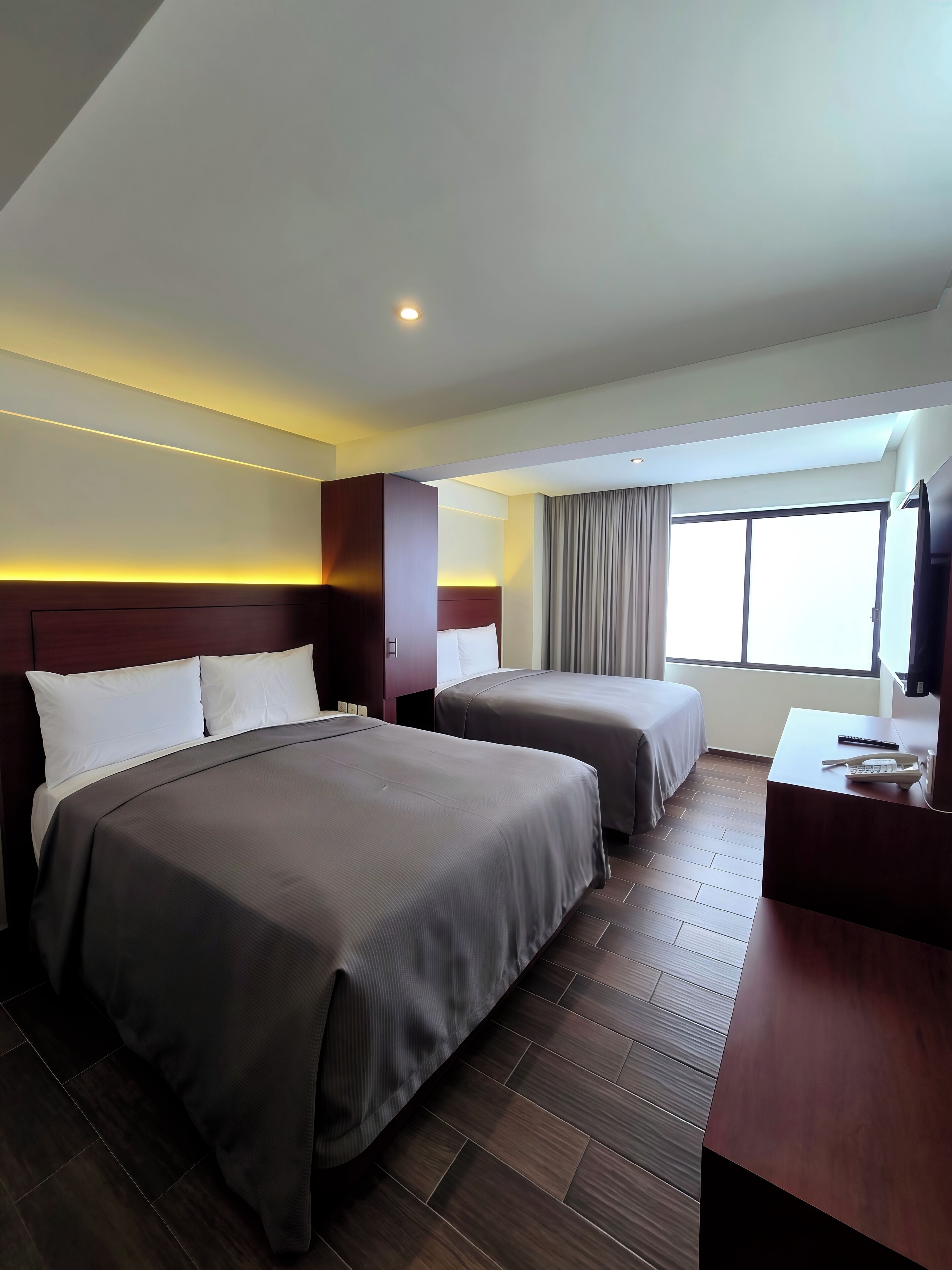 Wi-Fi de cortesia, roupa de cama
